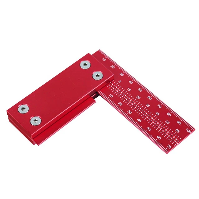 ALUMINUM CALIBRATION RULER Perfect for Crafting Framing and Cabinetry ...