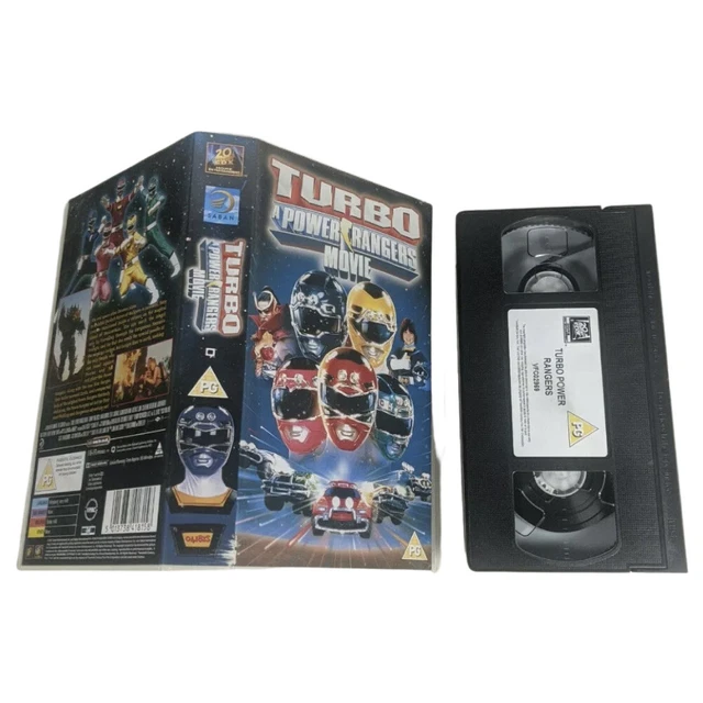 TURBO: A POWER Rangers Movie (VHS/SUR, 1998) Vintage Retro Prop TV ...