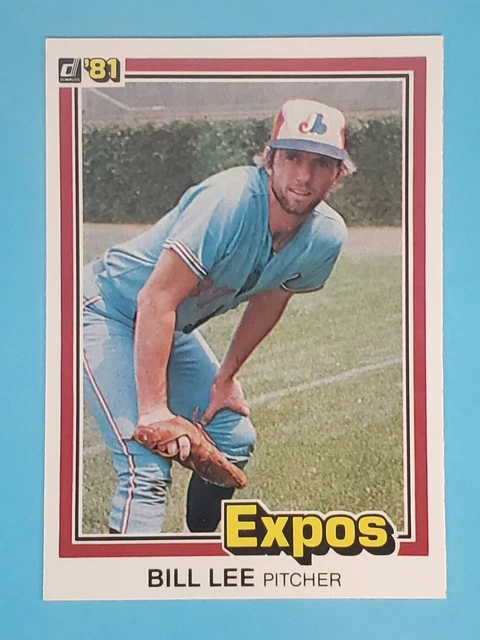 1981 DONRUSS BILL Lee Montréal Expos #211 EUR 1,08 - PicClick FR