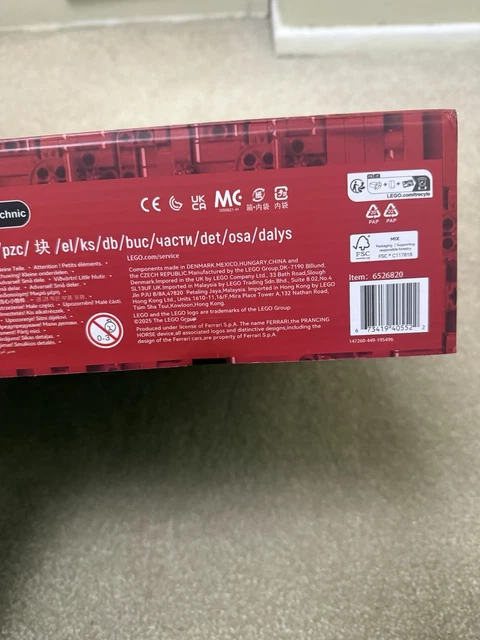 LEGO TECHNIC FERRARI SF-24 F1 Car 42207 (Read Description) £100.00 ...