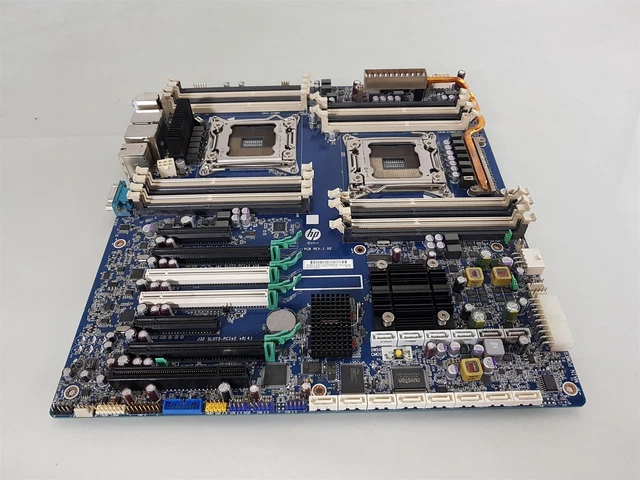 HP Z820 DUAL Socket LGA2011 DDR3 Workstation Motherboard 618266-002 ...