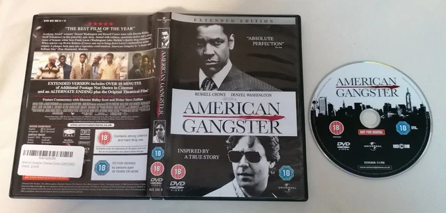 DVD - AMERICAN Gangster *Extended Edition* Denzel Washington DVD PAL UK ...
