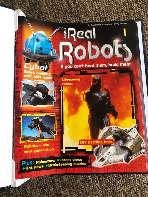 ULTIMATE REAL ROBOTS magazine issues 1-96 including parts £80.00 ...