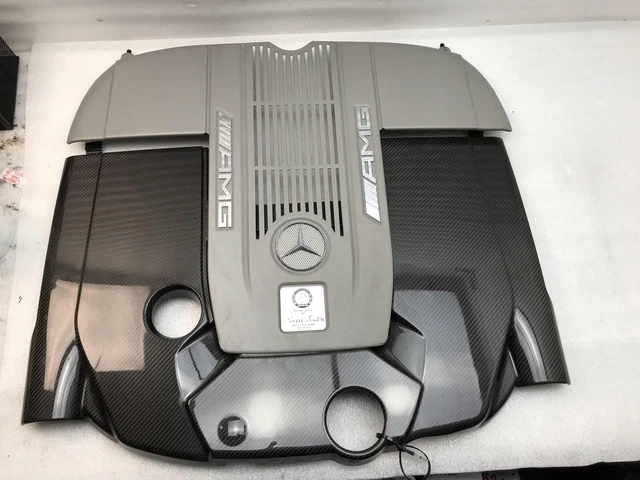 GENUINE MERCEDES AMG Carbon Engine Cover for S65 W222 SL65 R231 with ...