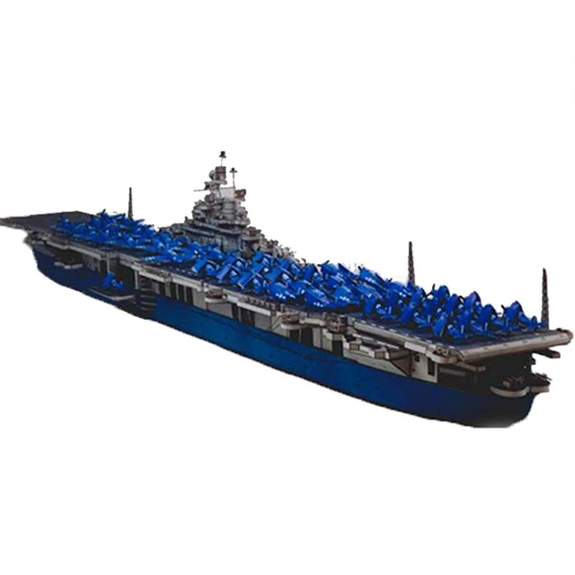 U.S FEARLESS AIRCRAFT Carrier 3D Paper Model Class Aegis Destroyer ...