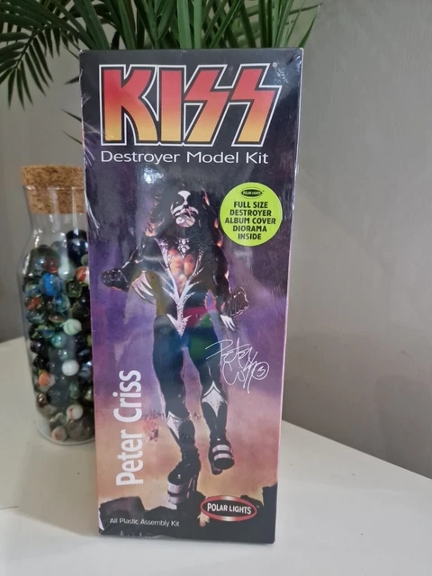 POLAR LIGHTS KISS Destroyer Model Kit Peter Criss #5052 1998 £9.04 ...