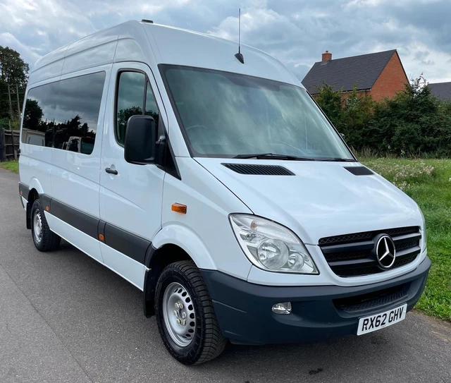 2012 MERCEDES-BENZ SPRINTER 316CDI 160BHP MWB Minibus Ideal Day ...