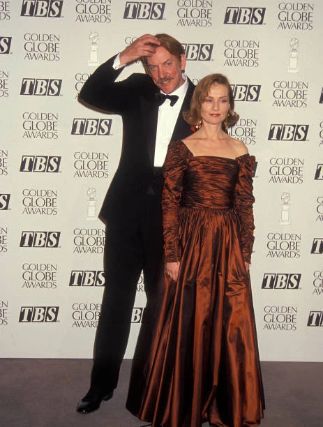 ACTOR DONALD SUTHERLAND actress Isabelle Huppert at the 49th - 1992 Old ...