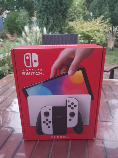 NINTENDO SWITCH OLED-MODELL HEG-001 Handheld-Konsole - 64GB - Weiß £295 ...