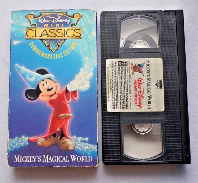 DISNEY MINI CLASSICS Mickey’s Magical World Animated VHS - TESTED £1.92 ...