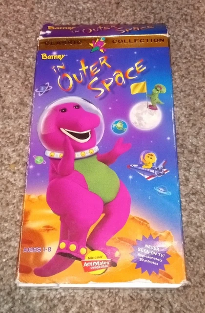 BARNEY - BARNEY in Outer Space (VHS, 1998) classic collection EUR 8,69 ...