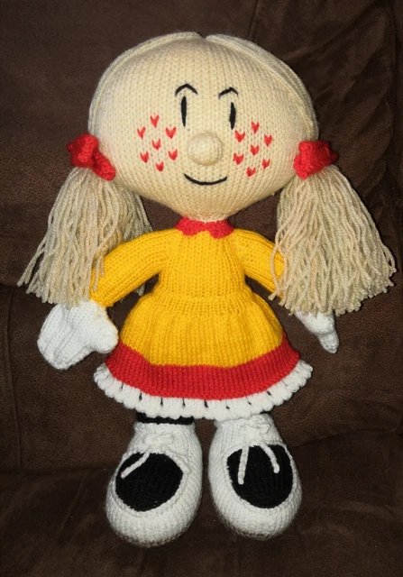 NEW HAND KNITTED Rosalie- The Magic Roundabout.Adapted from pattern by ...