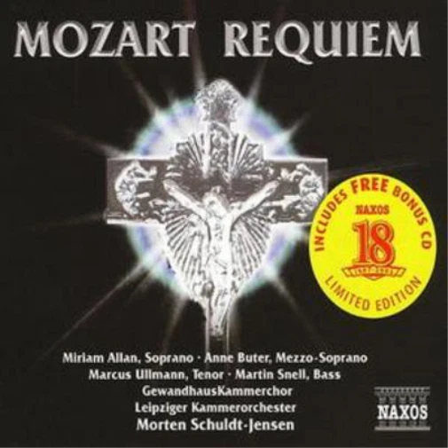 WOLFGANG AMADEUS MOZART Requiem (Schuldt-jensen) (CD) Album EUR 24,95 - PicClick FR