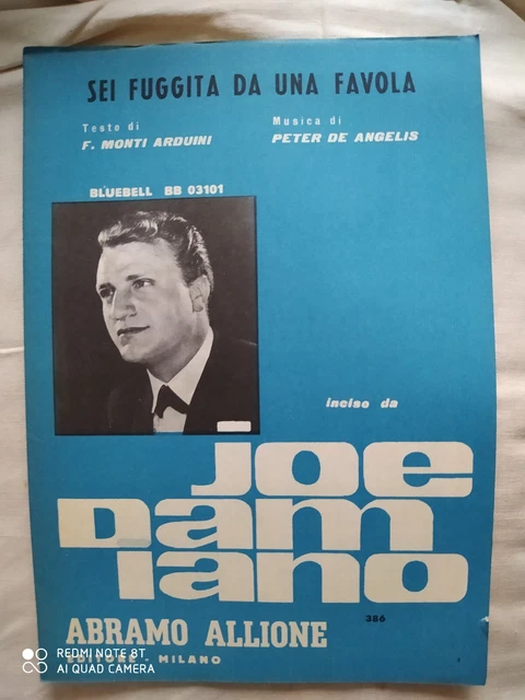 JOE DAMIANO &SEI Fuggita Da Una Favola" + "Da Chi Mi Porterai ?" - 1963 ...