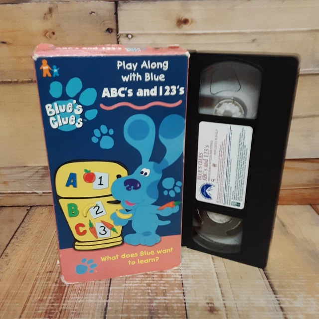 BLUES CLUES ABCS And 123s VHS Used Educational £7.96 - PicClick UK