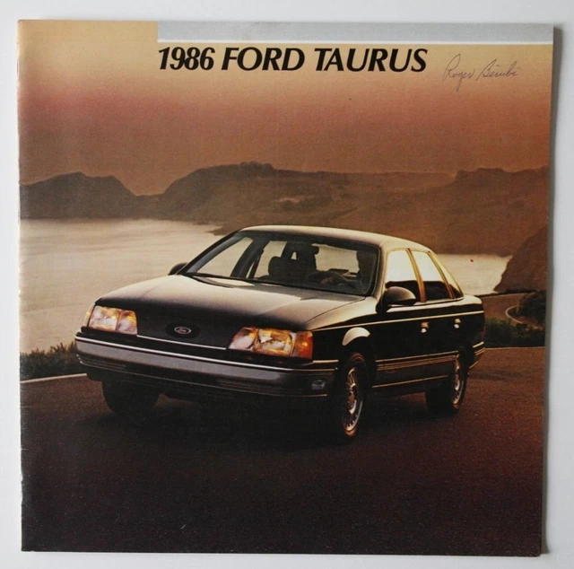 1986 FORD TAURUS Dealer Brochure - English - Canada - HS2003000918 $15. ...