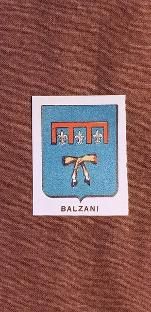 STEMMA BALZANI CROMOLITOGRAFIA del 1880 Annuario della nobiltà EUR 13 ...