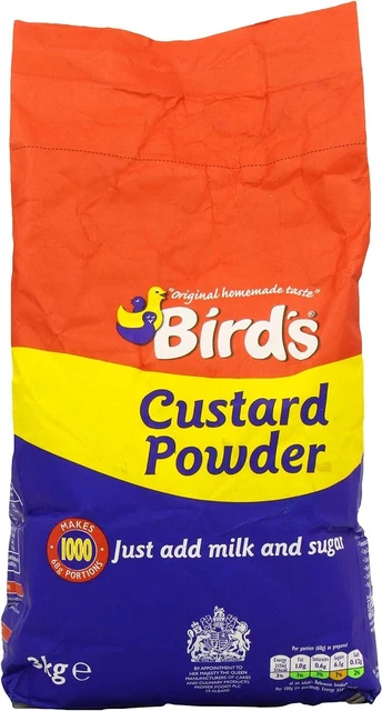 BIRD'S ORIGINAL HOMEMADE Taste Instant Custard Powder Dessert Mix, 3 Kg ...