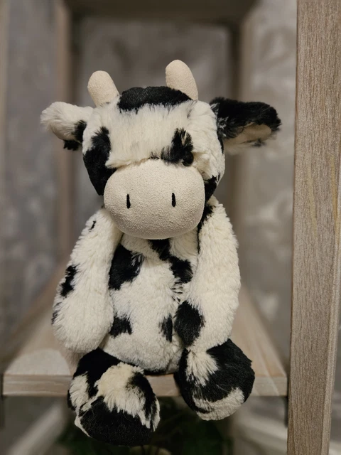 JELLYCAT ORIGINAL BASHFUL Calf Medium Cow Collectible £37.10 - PicClick UK
