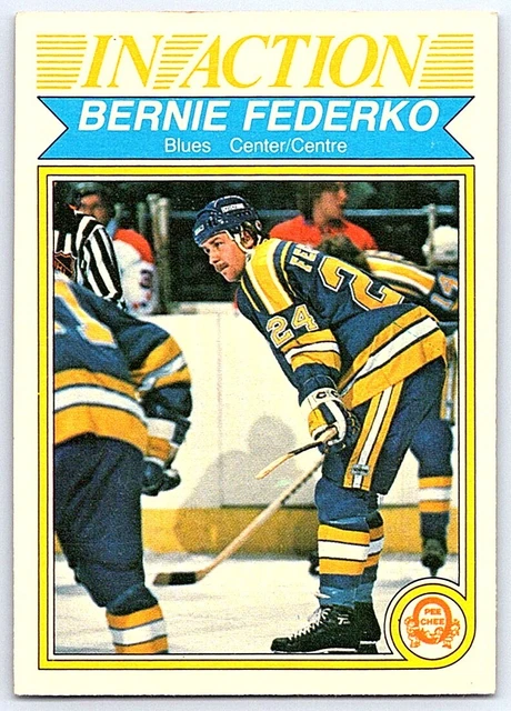 1982-83 O-PEE-CHEE BERNIE Federko St. Louis Blues #303 EUR 1,09 ...