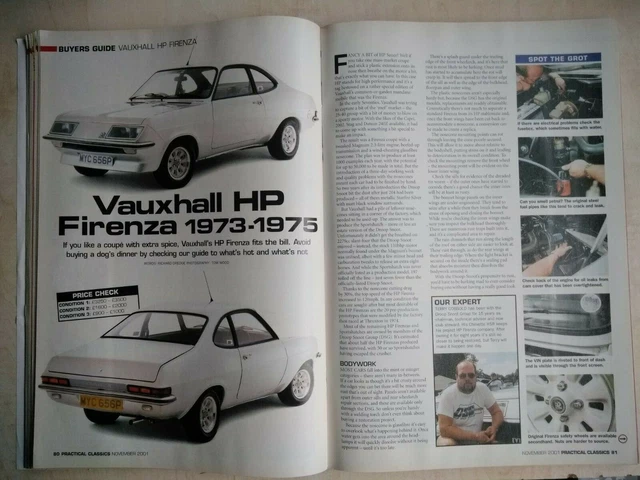 FIRENZA HP MG Magnette Hillman Minx Citroen 2CV Porsche 356 Panhard ...