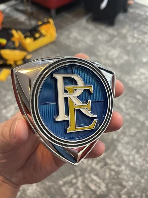 GENUINE NEW OLD Stock Mazda Re Rotary Commemorative Grill Badge- Rx2 ...