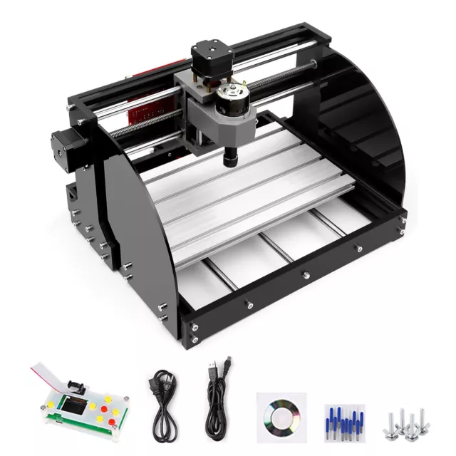 CONTROL DIY MINI CNC Machine 3 Axis Pcb Milling Machine Wood Router ...
