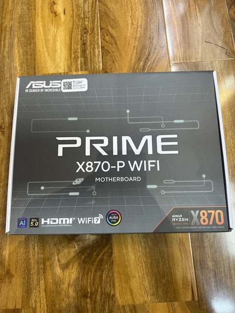 ASUS PRIME X870-P WiFi, AMD X870, AM5, DDR5, PCIe 5.0, 4x M.2, 2.5G ...