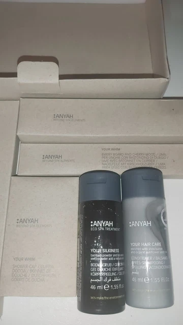 ANYAH BEYOND SPA Element Ecological Amenities Hair And Body Set ...