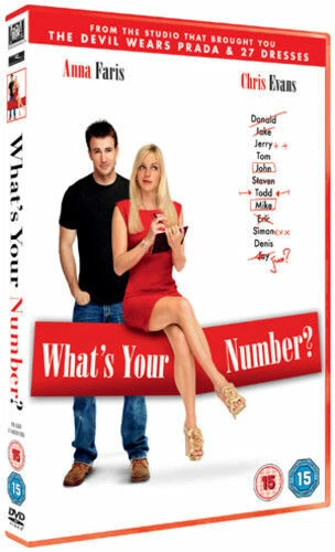 WHAT'S YOUR NUMBER? DVD Anna Faris (2012) £2.39 - PicClick UK