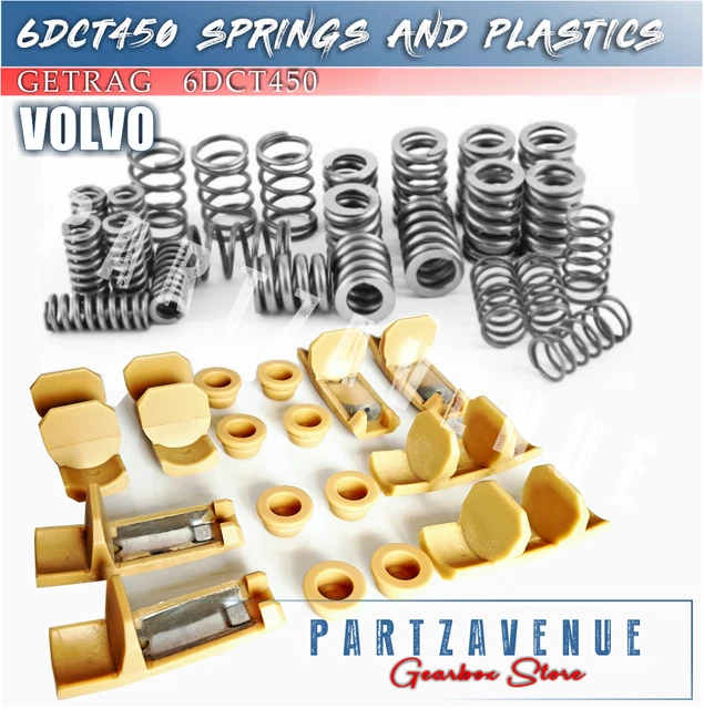 CLUTCH PLASTIC RETAINERS and spring KIT for 6DCT450 Powershift Gearbox ...