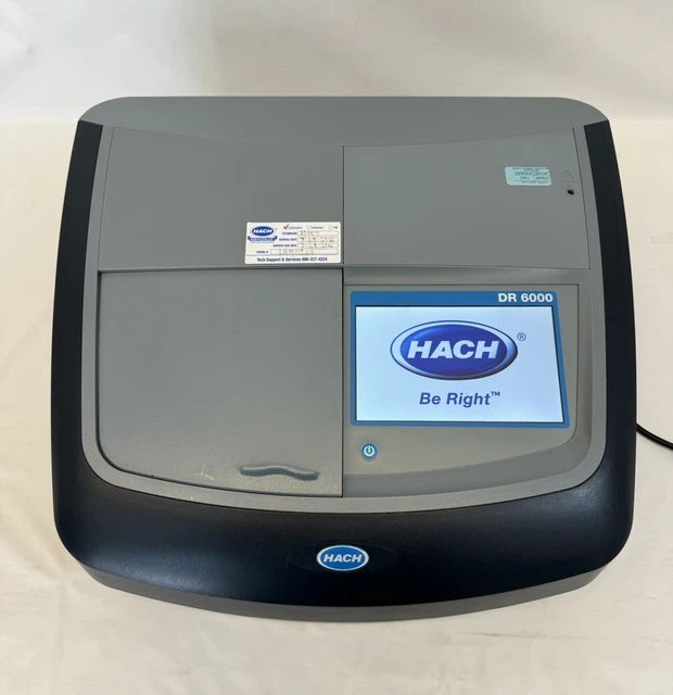 HACH DR 6000 UV VIS Spectrophotometer LPG441.99.00012 DR6000 $5,499.99 ...