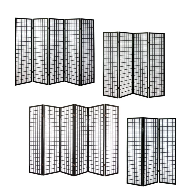 DIVISORE STANZA PARAVENTO parete spagnola parete divisoria nero bianco ...