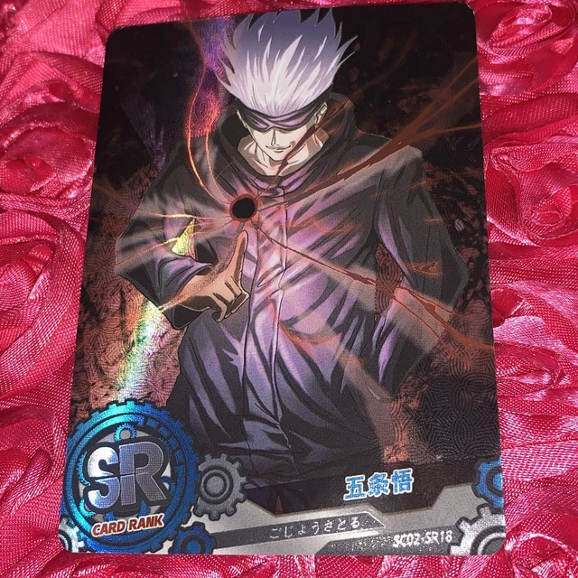 SATORU GOJO JUJUTSU Kaisen SSR Goddess Story Anime Waifu Foil Karte EUR ...