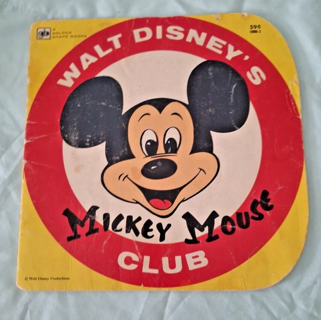 WALT DISNEY'S MICKEY Mouse Club ~ 1980 ~ A Golden Shape Book £6.48 ...