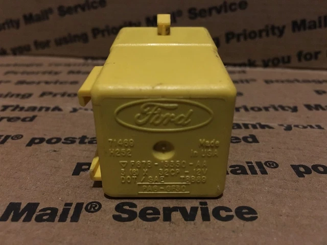 F67B-13350-AA FORD MUSTANG Explorer Ranger Turn Signal Flasher Relay ...
