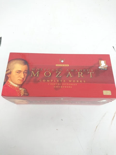 WOLFGANG AMADEUS MOZART Complete Works 170 CD coffret brillants ...