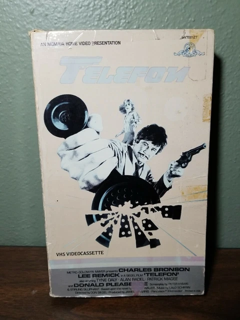 TELEFON MOVIE (VHS) Rare Big Box 1977 Charles Bronson, Lee Remick Big ...