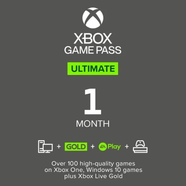 XBOX GAME PASS Ultimate 1 mes + membresía dorada en vivo - entrega rápida - 30 días EUR 6,59 ...