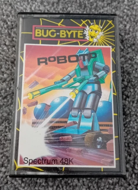 ROBOTO - SINCLAIR ZX Spectrum 48k - Bug Byte Vintage Gioco Classico EUR 8,18 - PicClick IT