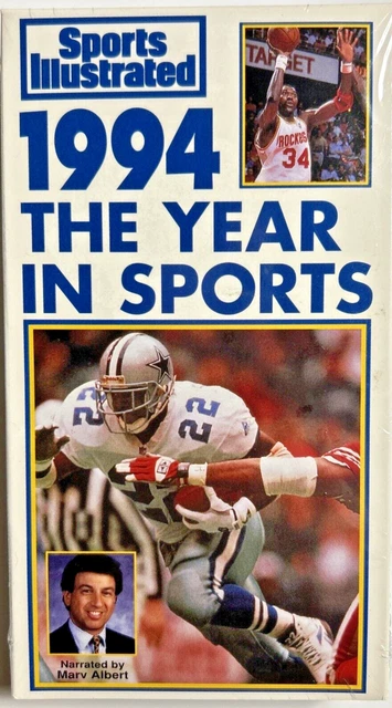 EMMITT SMITH SPORTS Illustrated 1994 The Year in Sports VHS Tape BRAND ...