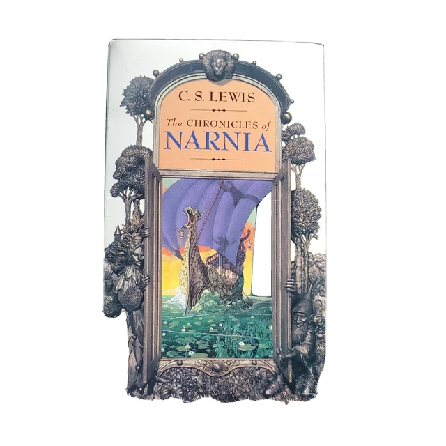 VINTAGE 1994 CS Lewis The Chronicles of Narnia Box Set Paperback Books ...