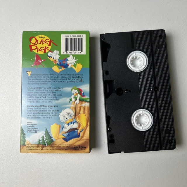 VHS DISNEY QUACK Pack: Alien Attack (VHS, 1997) EUR 14,47 - PicClick IT