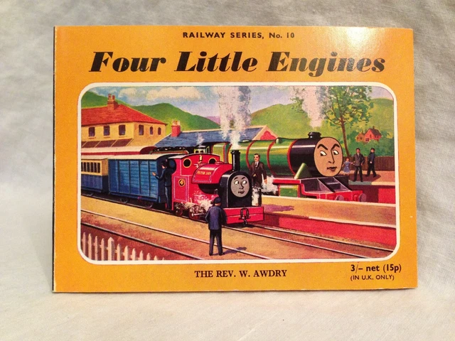 REV W AWDRY - Four Little Engines, 1970 Kaye & Ward - First Paperback ...