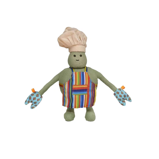 28CM COSPLAY THE Tiny Chef Show Plush Soft Stuffed Doll Kids Birthday ...