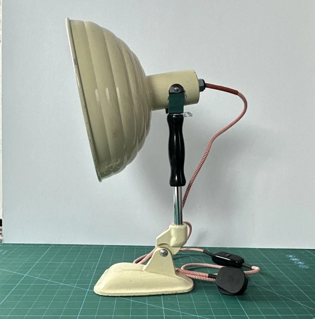 CONVERTED PIFCO HEAT lamp. Now desk or table lamp. £63.12 - PicClick UK