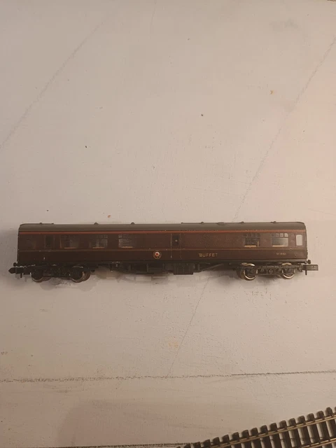 N GAUGE GRAFAR mk1 Buffet Coach (Maroon). £10.80 - PicClick UK