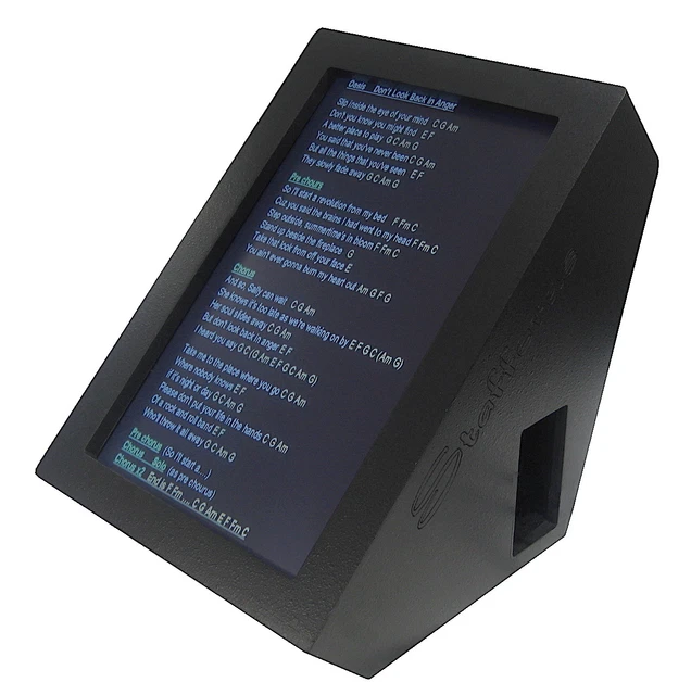 STAGEPROMPTER WEDGE03 SINGERS Lyric Prompter Teleprompter Telemonitor ...