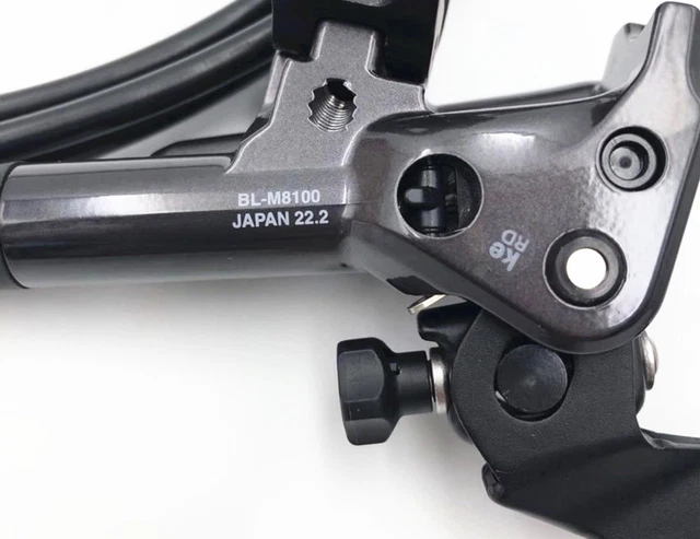 SHIMANO XT BL BR-M8100 Hydraulic Disc Brake Set Levers Pair Front Rear ...