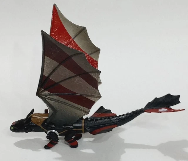 HOW TO TRAIN Your Dragon HTTYD Toothless, Red Racing Stripes £12.41 ...